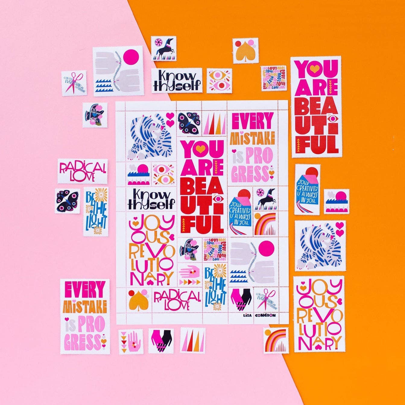 Hold It Lightly Poster Stamp Series 7 – ArtHouse & Co.