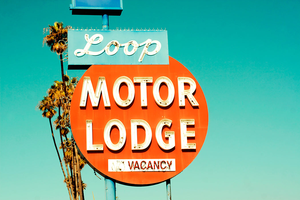 Loop Motor Lodge, Fine Art Print