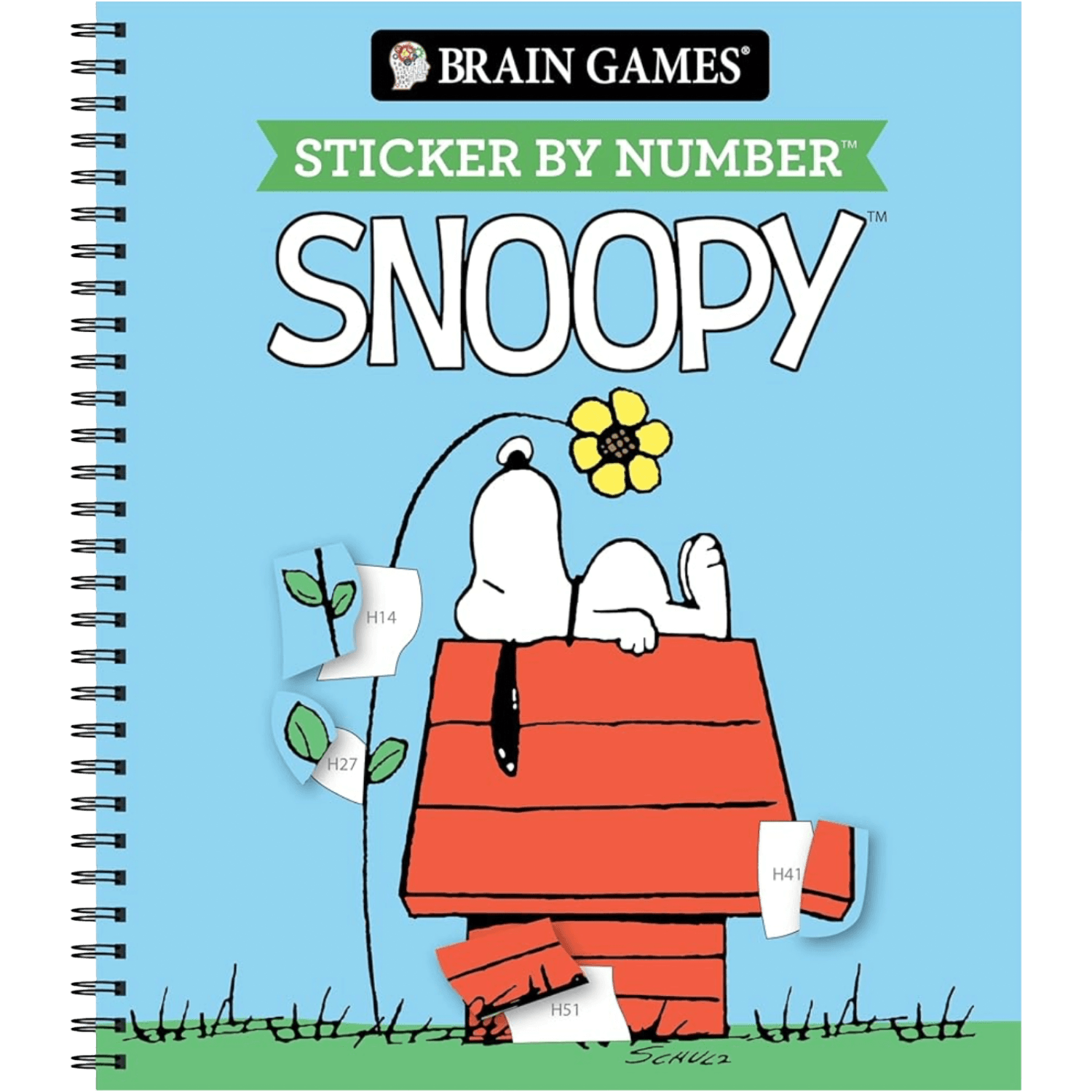 Sticker by Number: Snoopy | Brain Games – ArtHouse & Co.