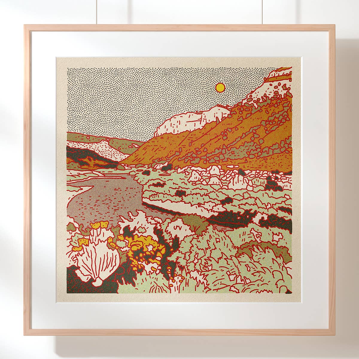 Desert Mountain #18 by Caroline Clark