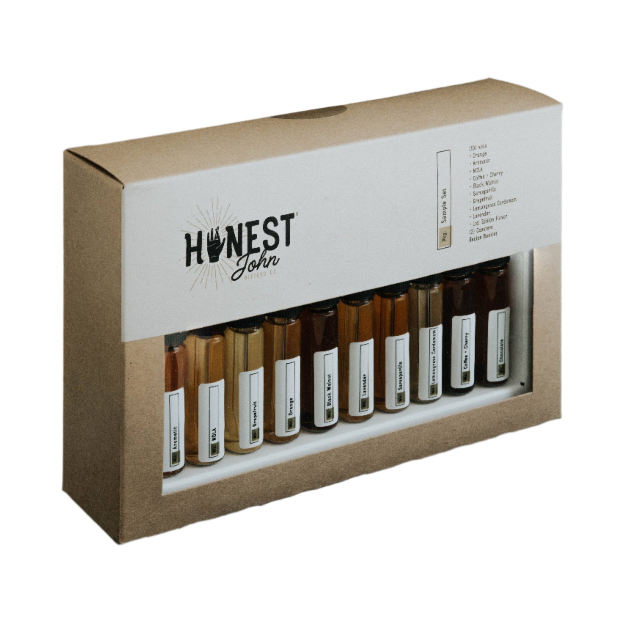 Honest John Bitters Co - Sample Set - 10 Vials